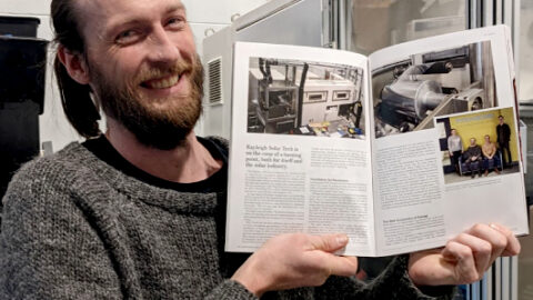 Rayleigh featured in Atlantic Business Magazine - Rayleigh Solar Tech